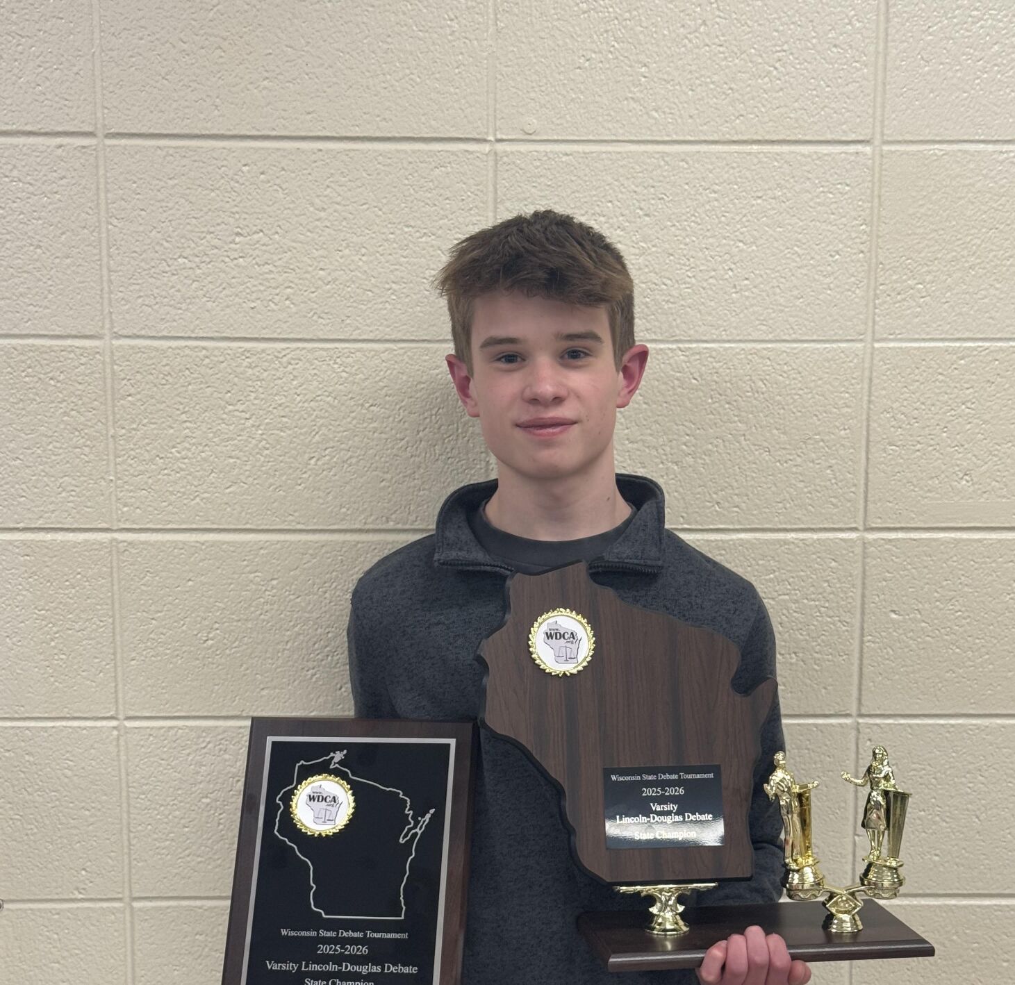 Charlie Hamm Wins Wisconsin State Debate Tournament | Local News ...