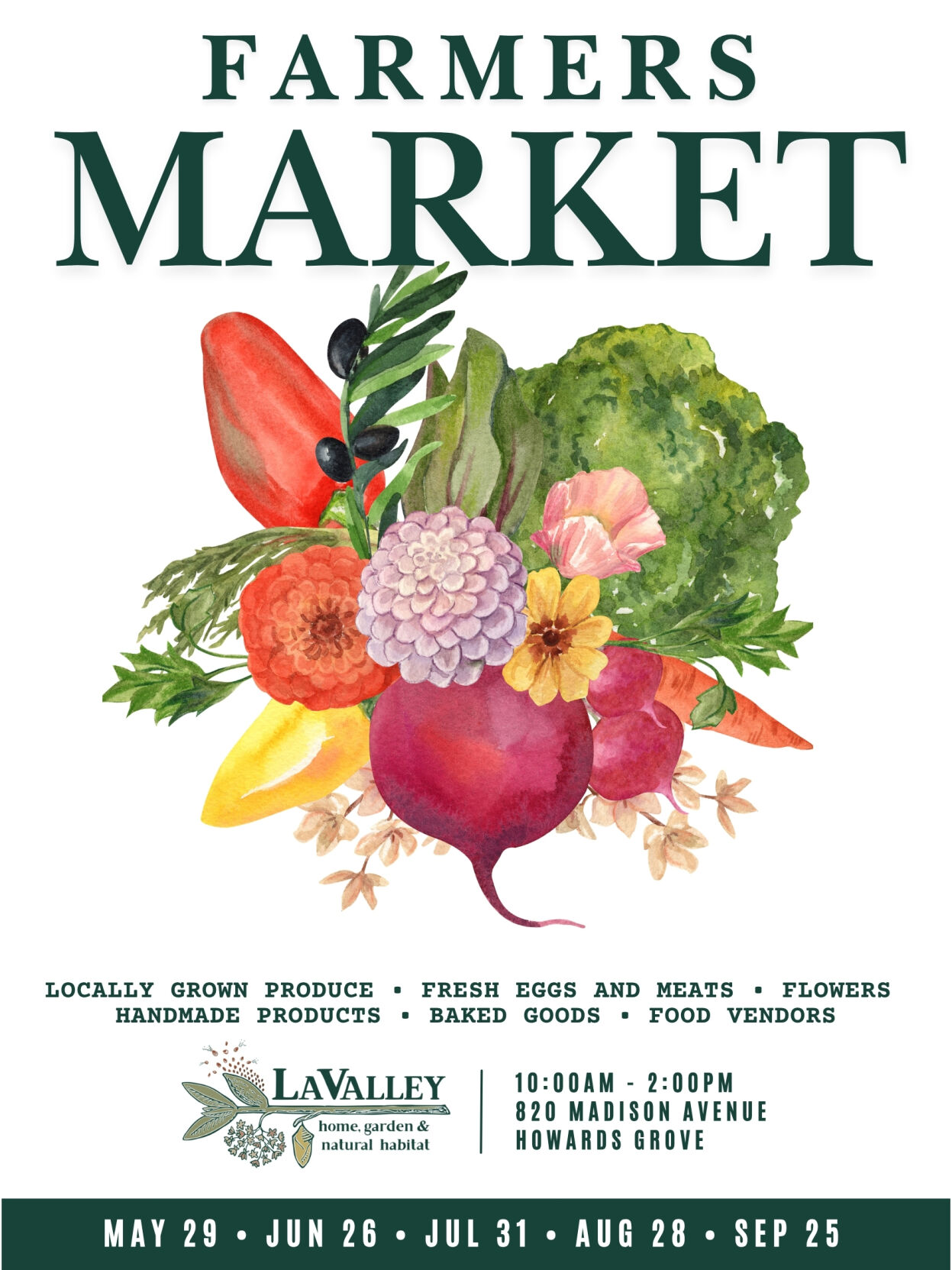 LaValley Home & Garden owners are hosting Farmers Markets | Local News ...