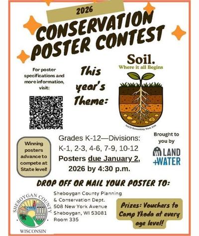 Sheboygan County's 2026 Conservation Poster Contest: Call for Entries ...