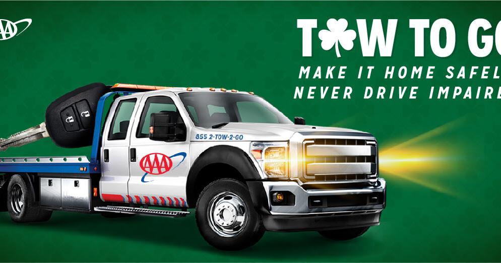 AAA "Tow to Go" program active this weekend impaired drivers | Local ...
