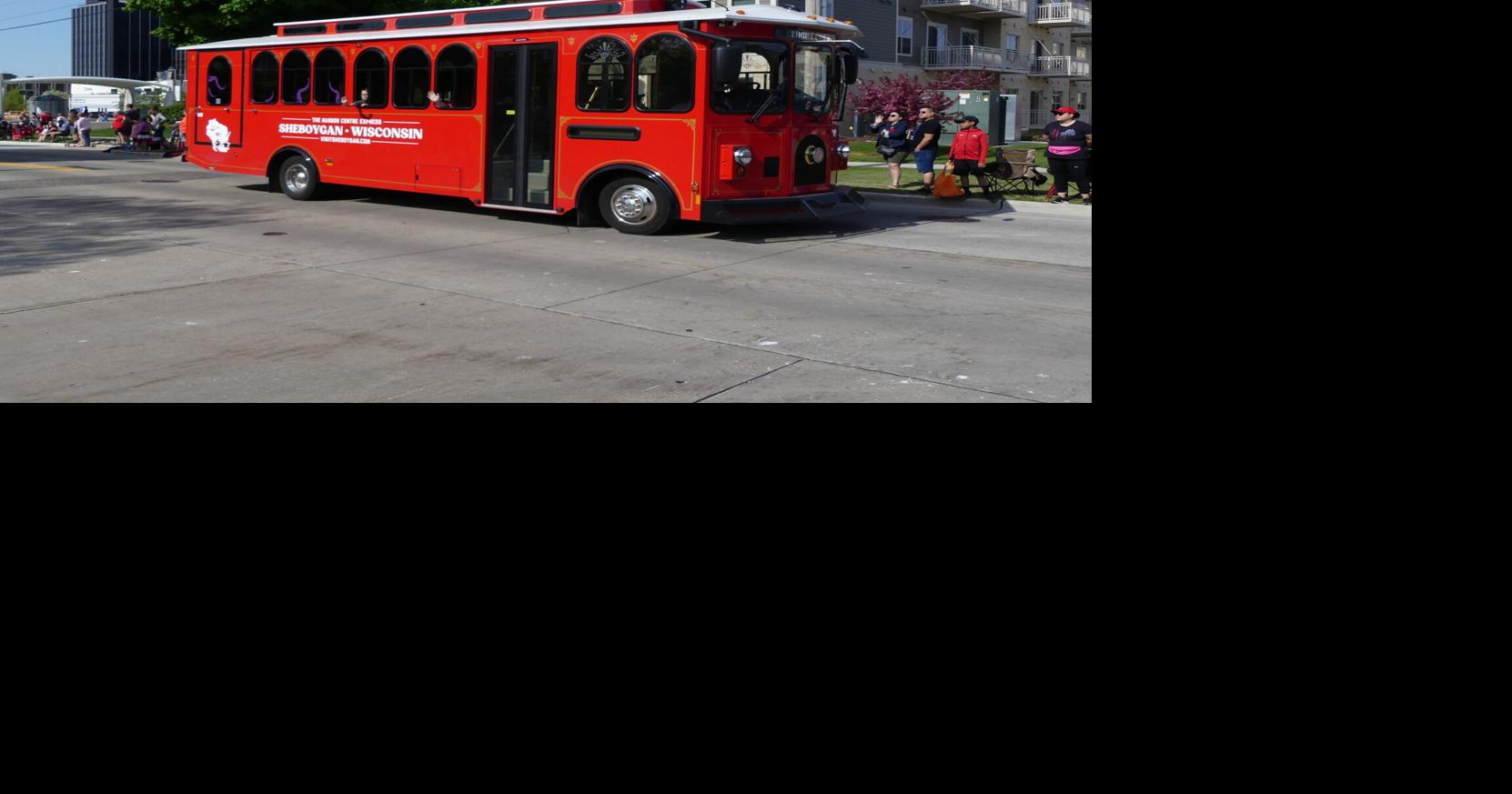 Sheboygan’s Big Red Trolley is back with more stops | Local News ...