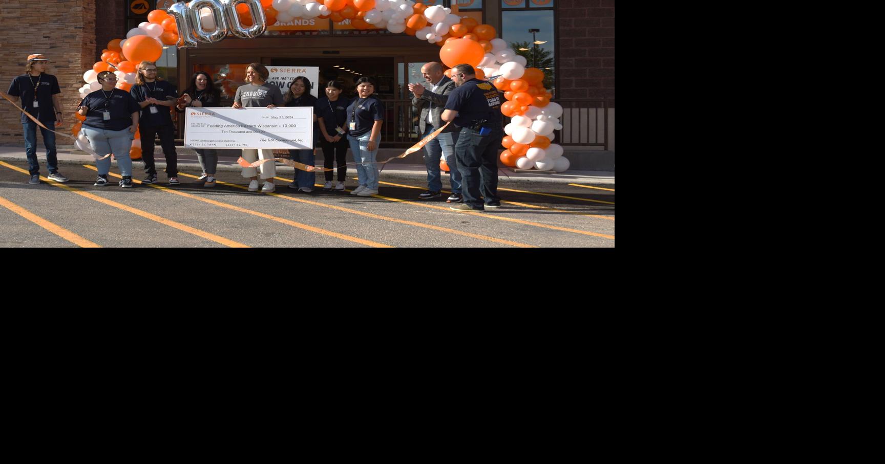 Sierra Holds Grand Opening of 100th Store in Sheboygan | Local News ...