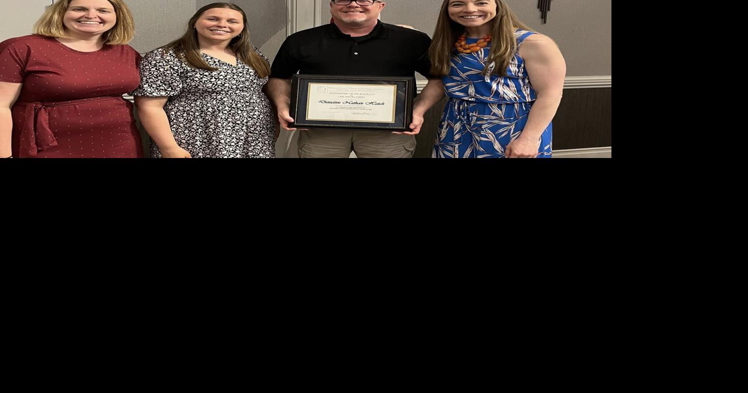 Detective Hatch honored with Victim Service Award | Local News ...