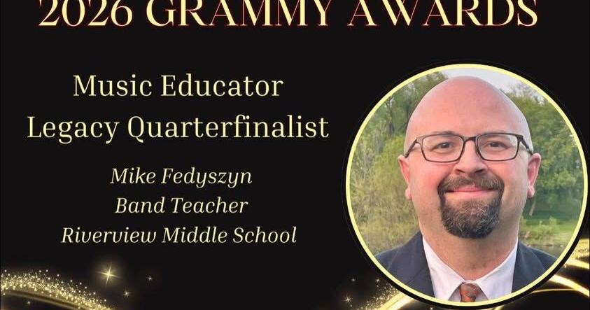 Fedyszyn named a Quarterfinalist for Music Educator of Year | Local ...