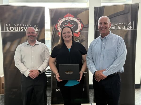 Lt. Sarah Blodgett graduates from Southern Police Institute | Local ...
