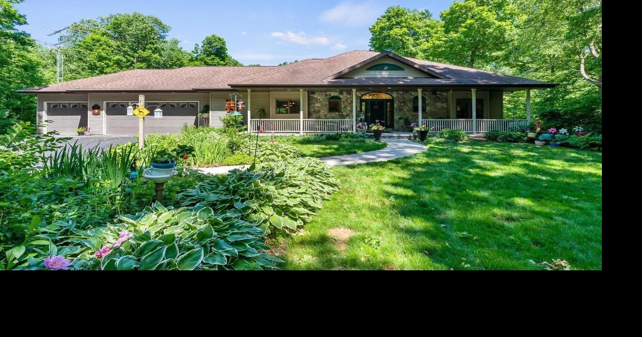 Custom built ranch home on secluded area of almost 6 acres near Road ...