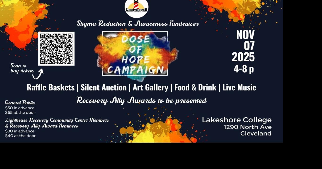 Annual Dose of Hope event by Lighthouse Recovery Center | Local News ...