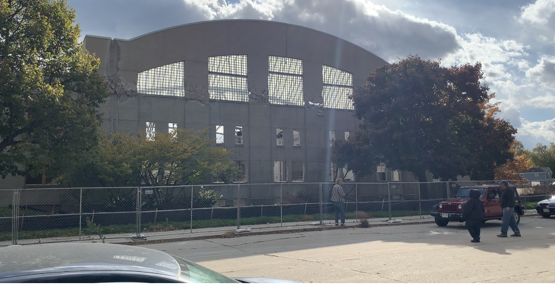 WATCH: See video from the Sheboygan Armory north wall coming down ...
