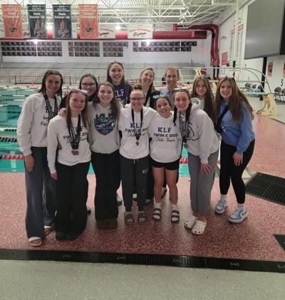 KLF finishes sixth overall, earns six medals at girls state swim meet ...