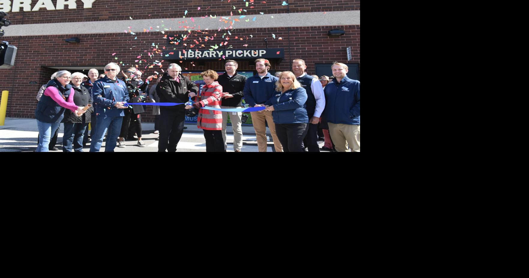 Ribbon cutting held for Mead Library's new outdoor lockers | Local News ...