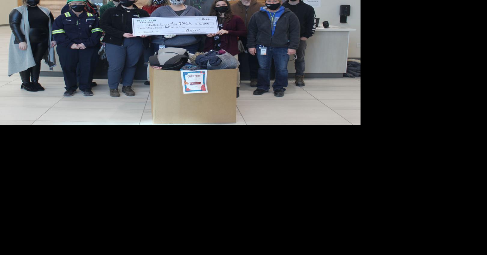 Nucor Fastener donates $5,000, winter items to YMCA | News | shelbynews.com