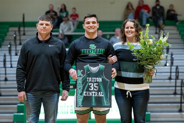 Scenes from the Triton Central boys’ Senior Night | Sports | shelbynews.com
