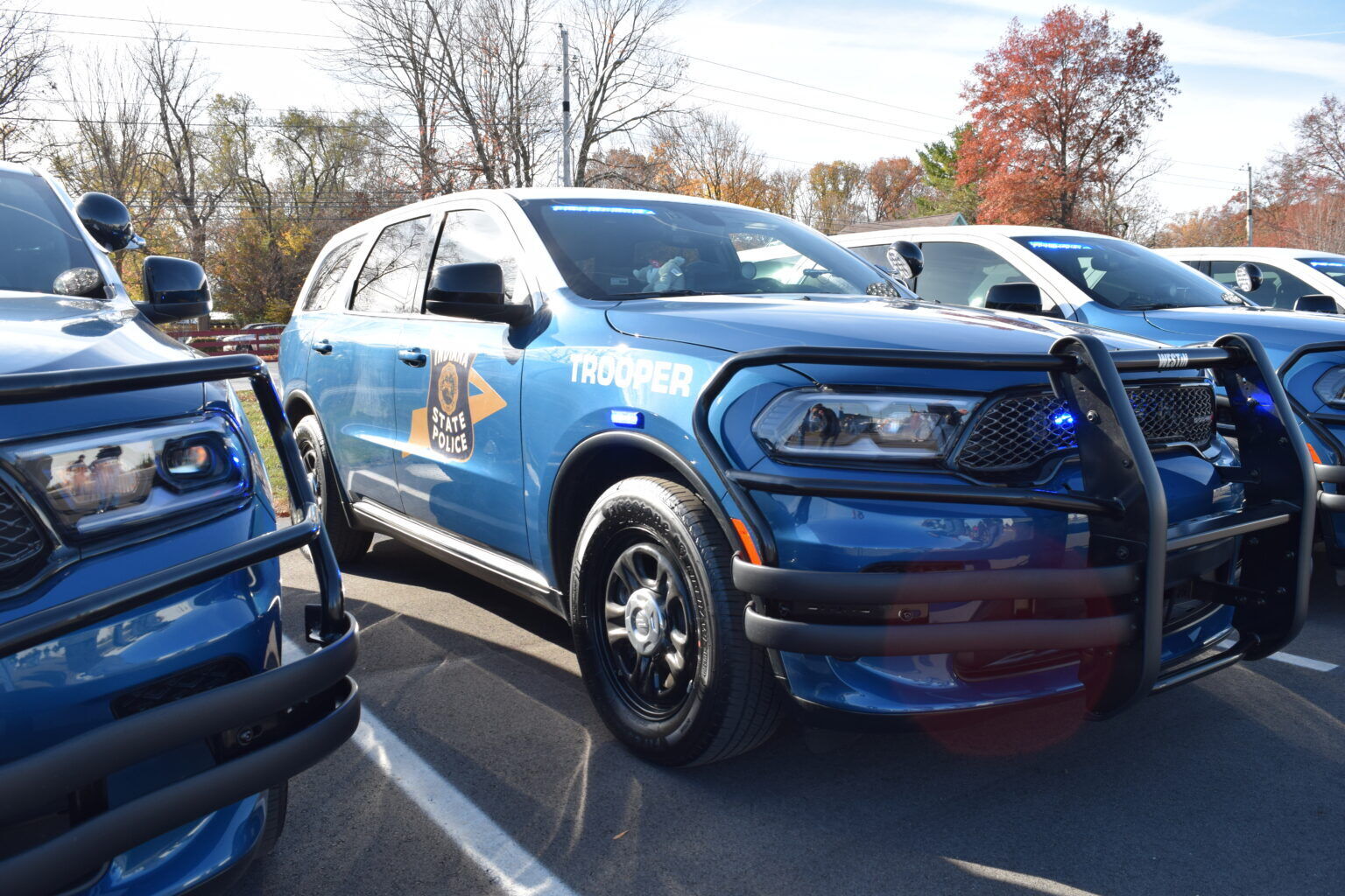 Indiana State Police roll out new fleet of Dodge Durangos, Ford ...