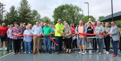 Parks Dept. holds ribbon cutting for new pickleball courts | News | shelbynews.com