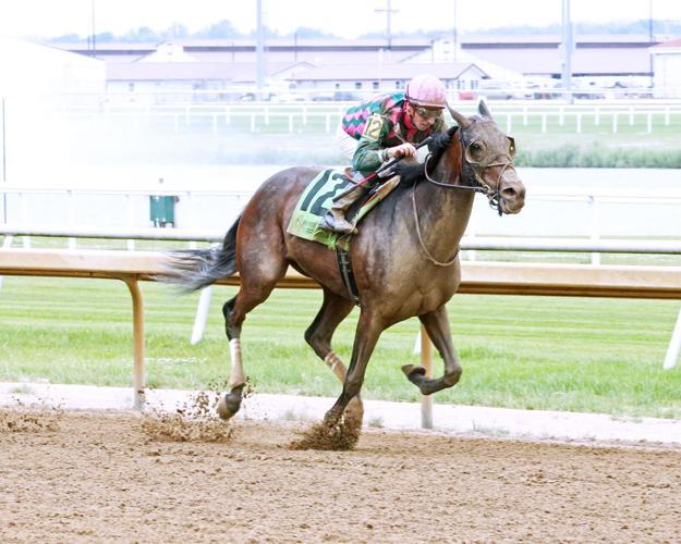 Diamond Solitaire overcomes obstacles enroute to Shelby County Handicap ...