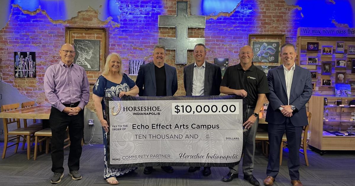 Horseshoe Indianapolis donates $10,000 to Echo Effect | News ... Horseshoe Indianapolis donates $10,000 to Echo Effect | News ...