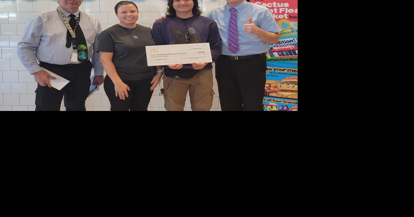McDonald's awards MAC Grant to Shelbyville teacher | News | shelbynews.com