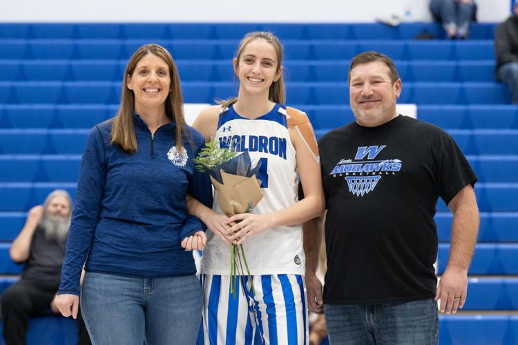 Hogg and Benson honored on LMB senior night, Mohawks win 62-45 | Sports ...
