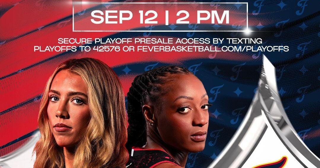 Tickets for Indiana Fever’s First Round Home Playoff Game on Sale Sept ...