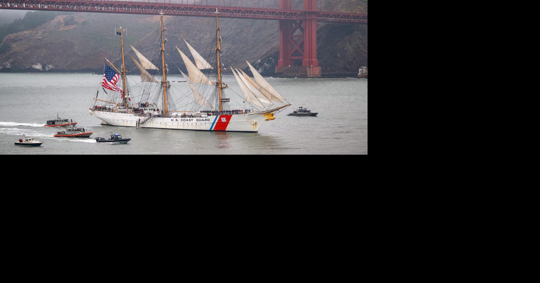 Free tours on Coast Guard Barque Eagle ship this weekend in San ...