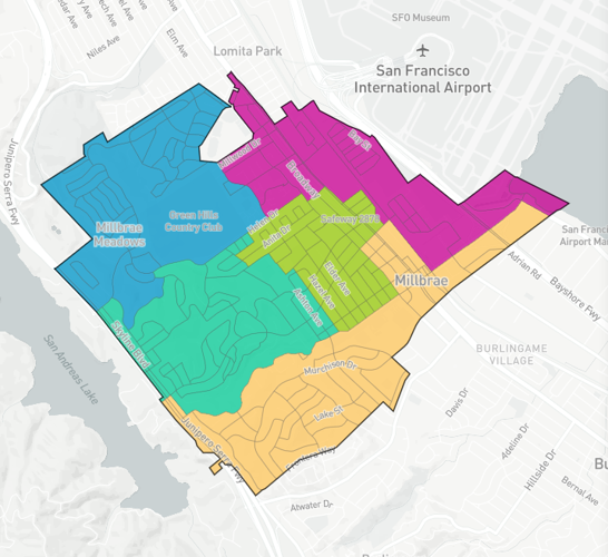 Millbrae narrows maps to 5 | Local News | smdailyjournal.com