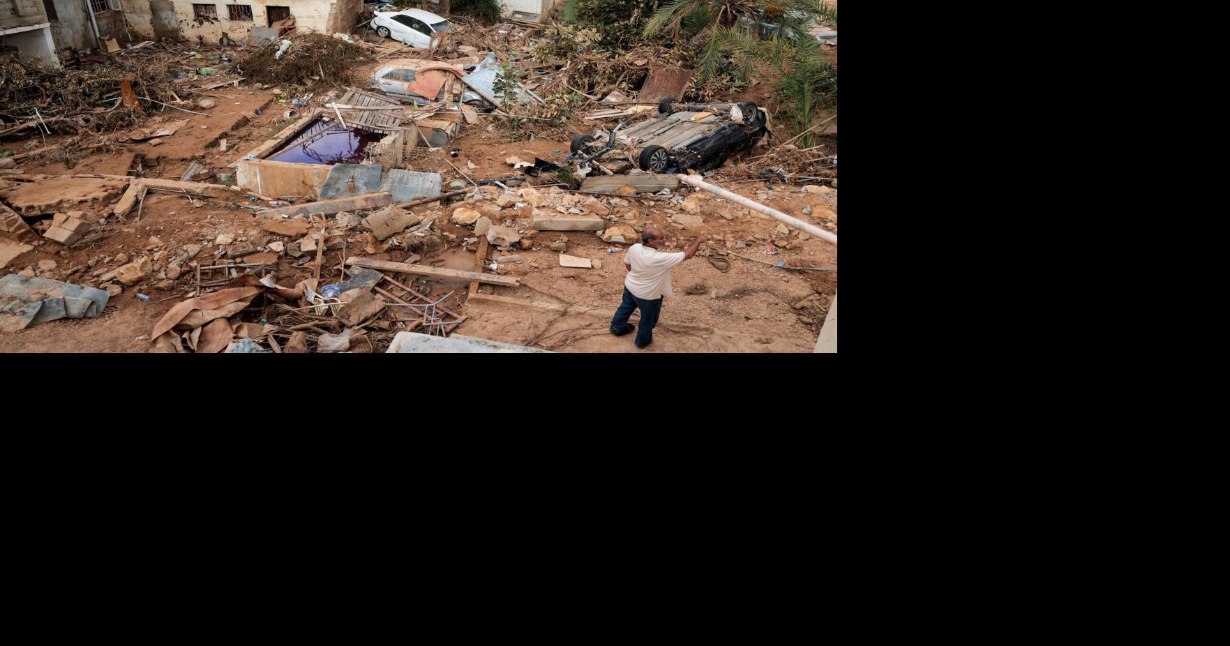 Libyan leader says flooded city has been divided to create buffers in ...