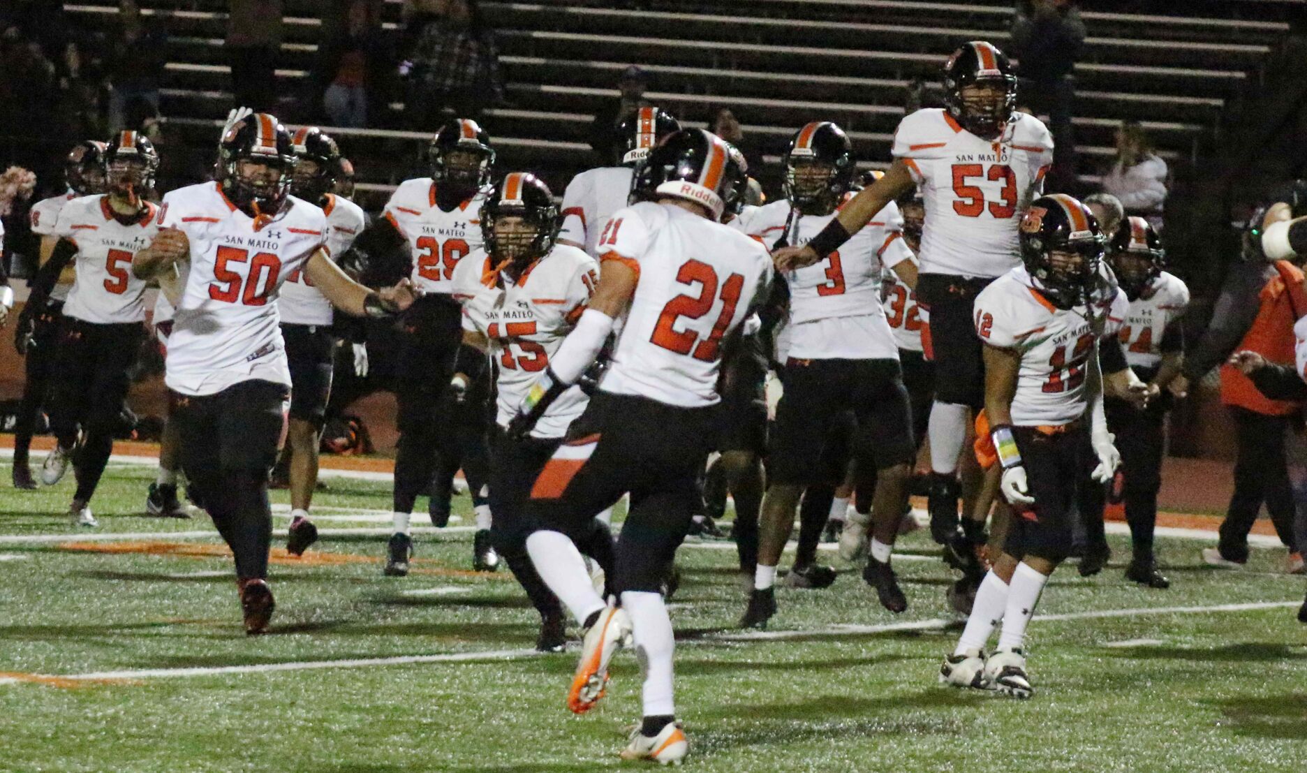 San Mateo rallies past Woodside in OT to win first playoff game since ...