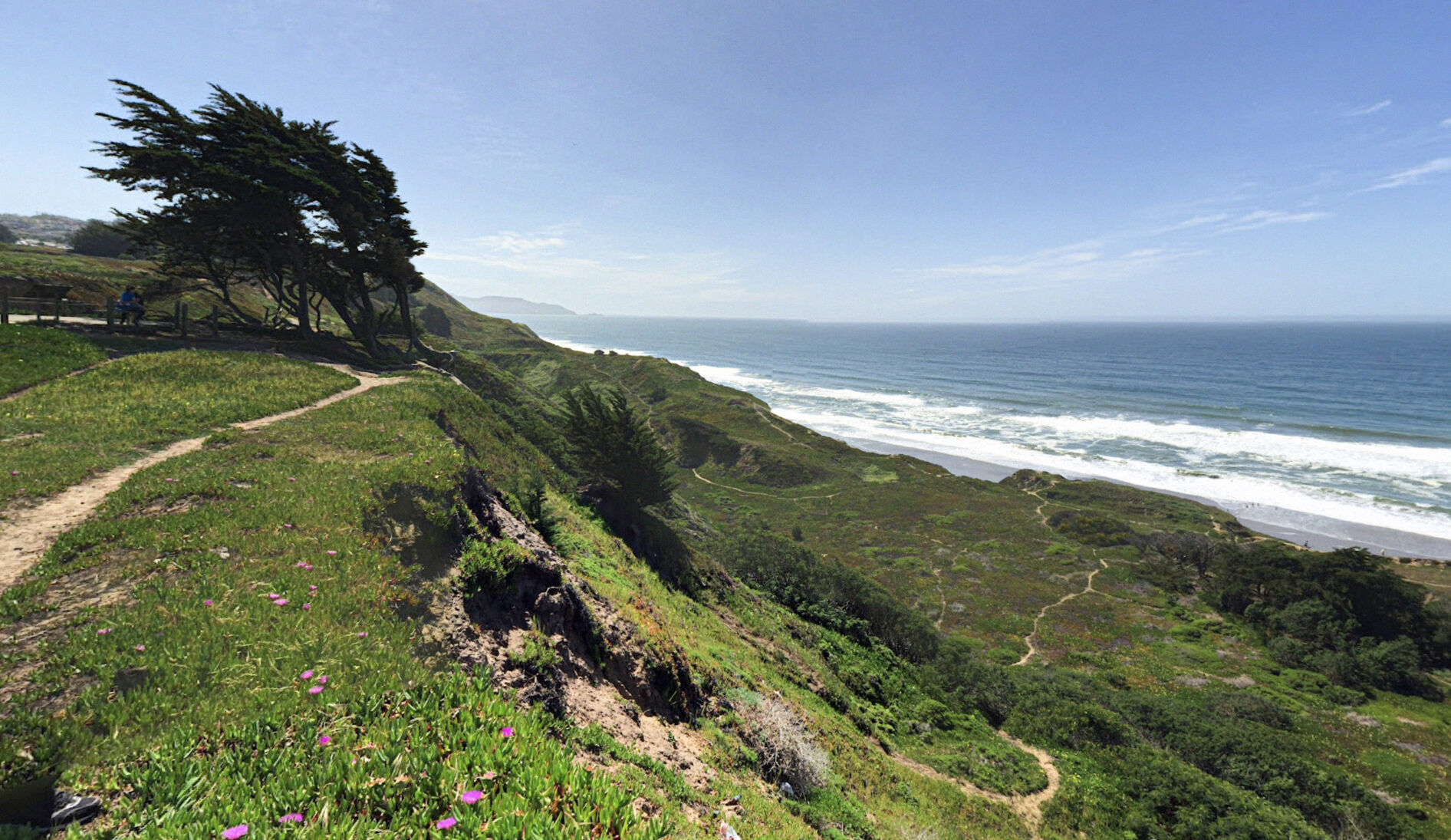 Fence coming down after blocking Thornton State Beach access in Daly ...