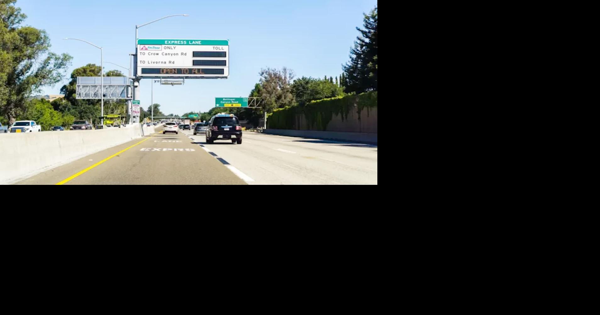 Expansion of express lanes north of Interstate 380 moves closer | Local ...