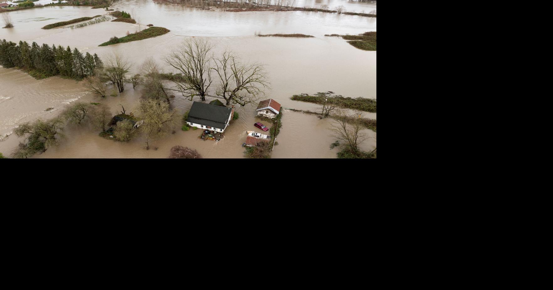 Storm systems bring heavy rain to the Pacific Northwest and a wintry ...