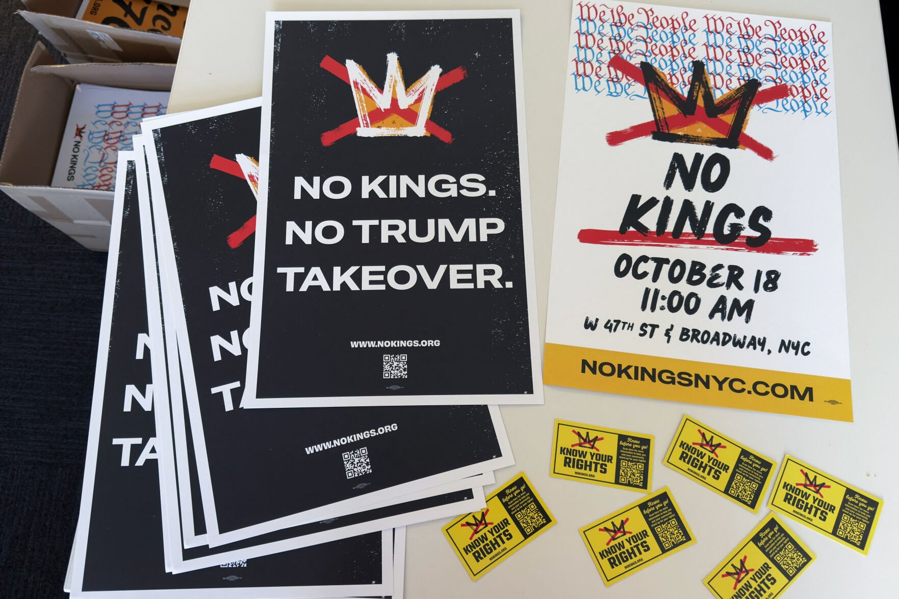 'No Kings' protests return as Trump ramps up authoritarian practices ...