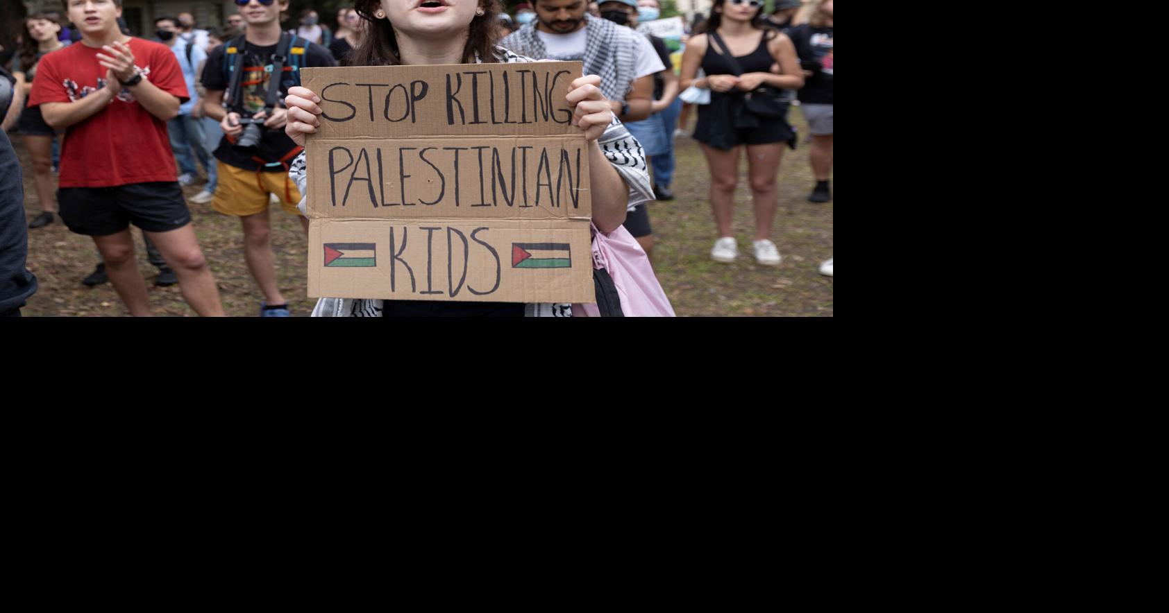 Some colleges that had been permissive of pro-Palestinian protests ...