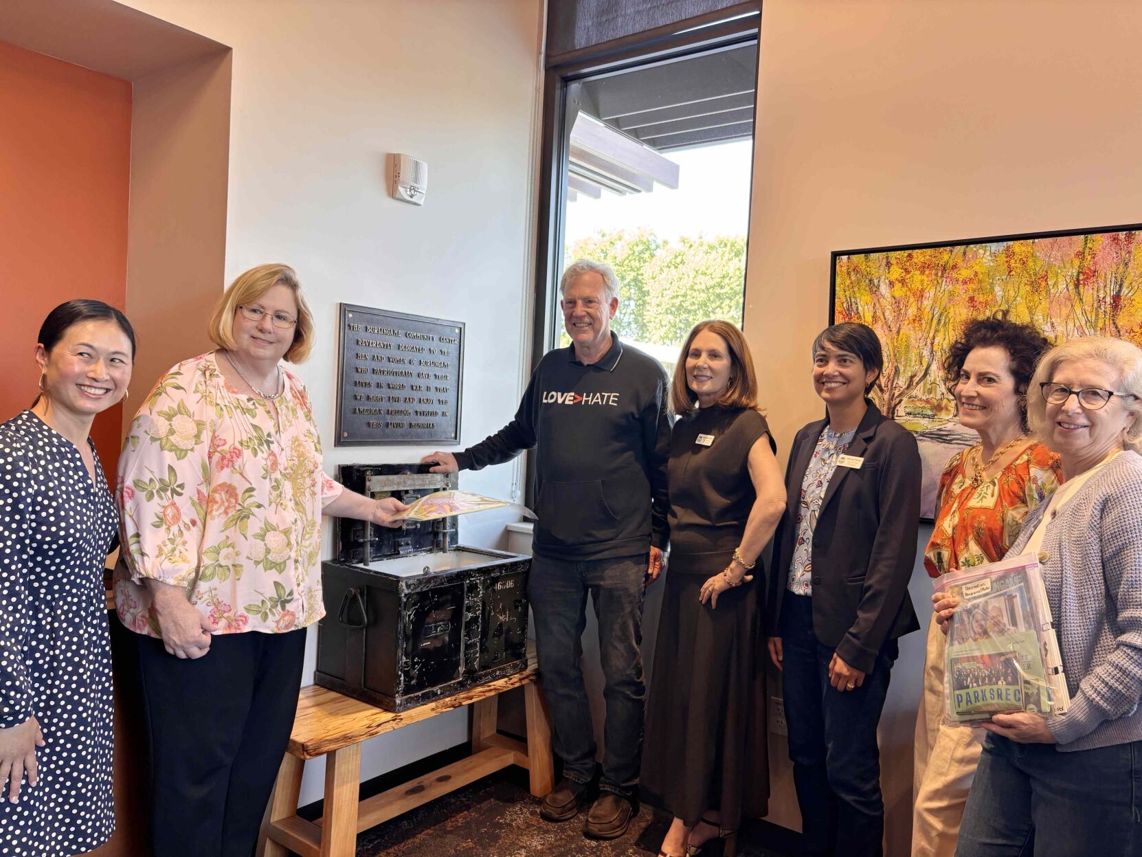 Vault to the Future: Burlingame seals 50-year time capsule | Local News ...