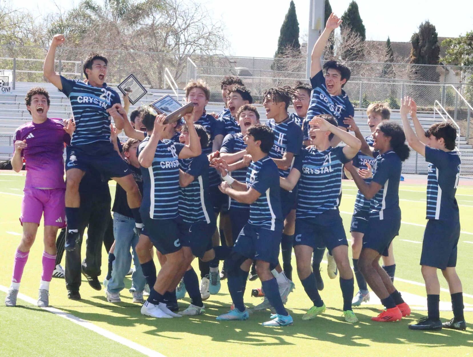 Crystal Gryphons grab Central Coast Section boys’ soccer title | Local ...