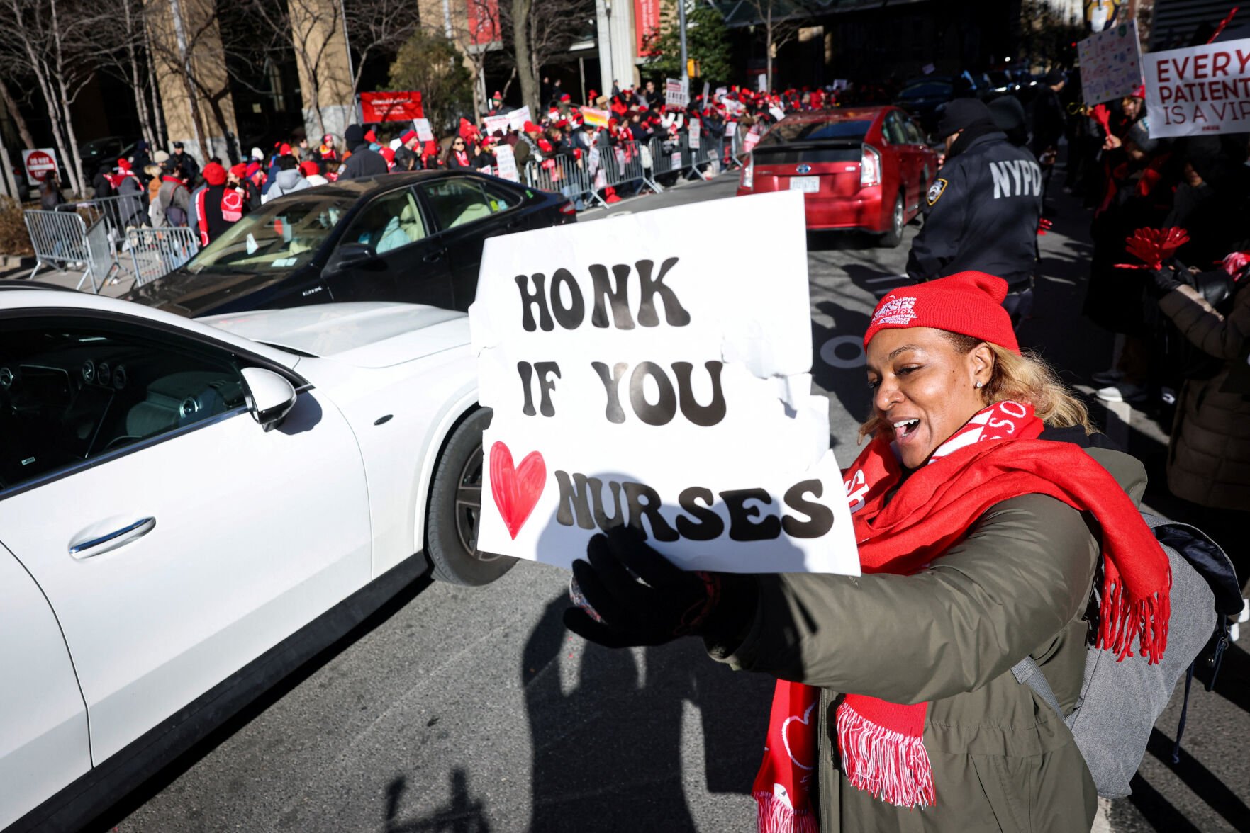 Thousands of nurses go on strike at several major New York City ...