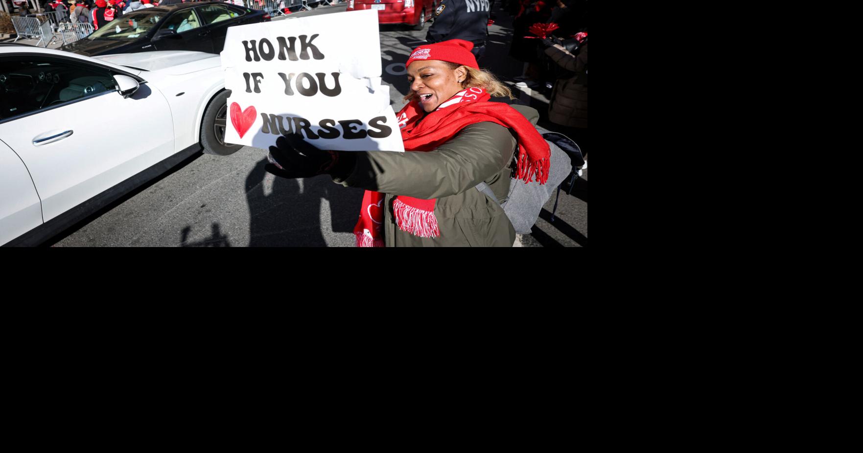 Thousands of nurses go on strike at several major New York City ...