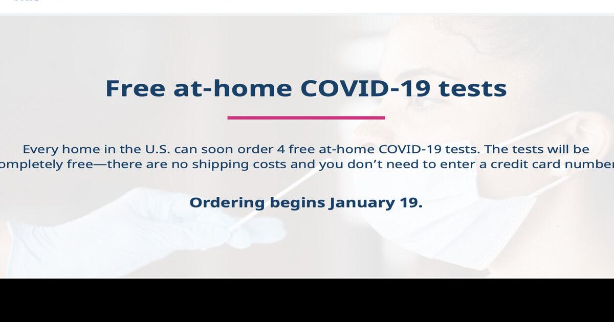 Website for free virus tests is coming. How will it work? | National ...
