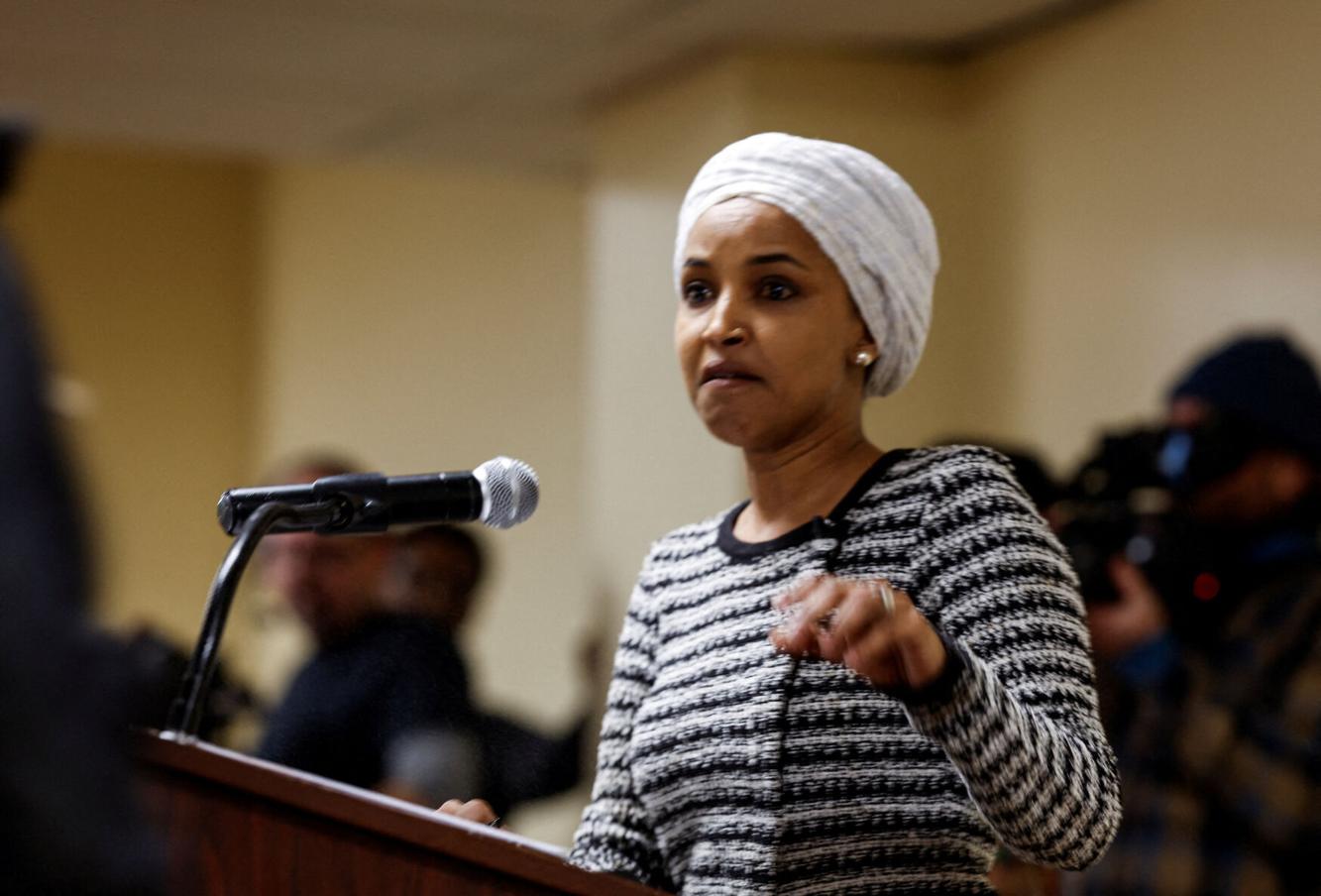 Omar criticizes Trump's 'hateful rhetoric' after attack; suspect had ...