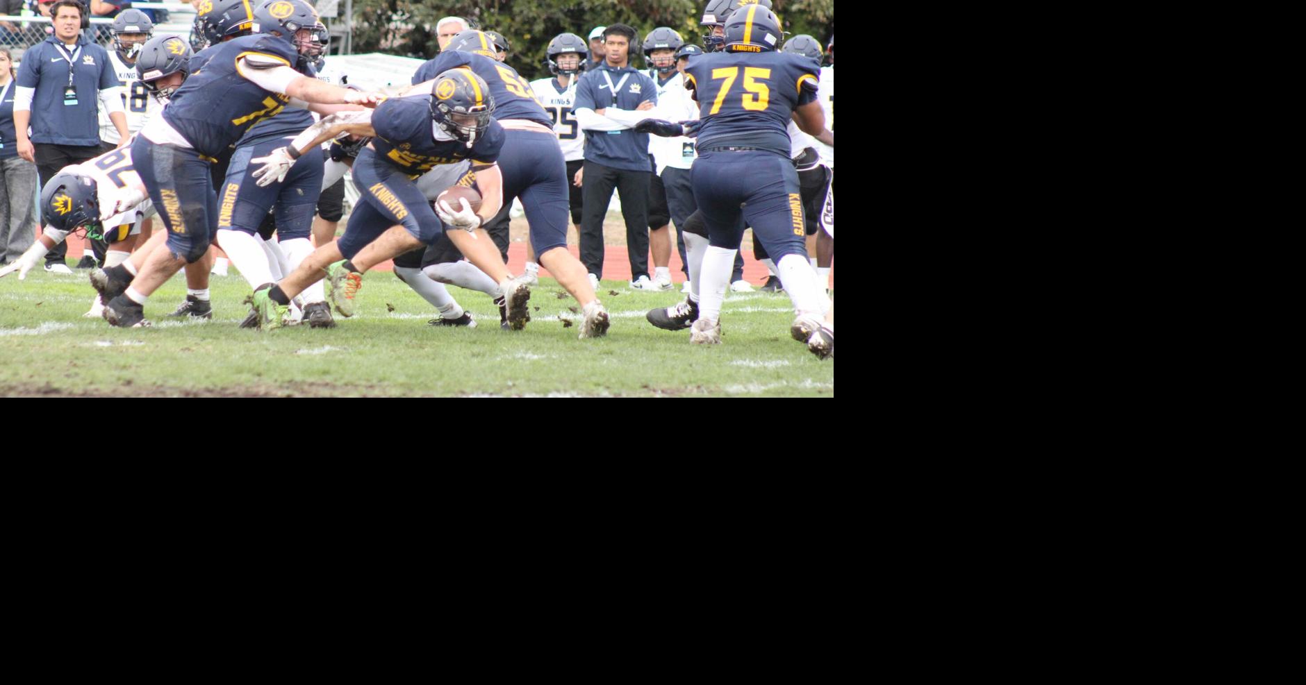 Menlo digs in to top TKA in CCS football playoff opener | Local ...