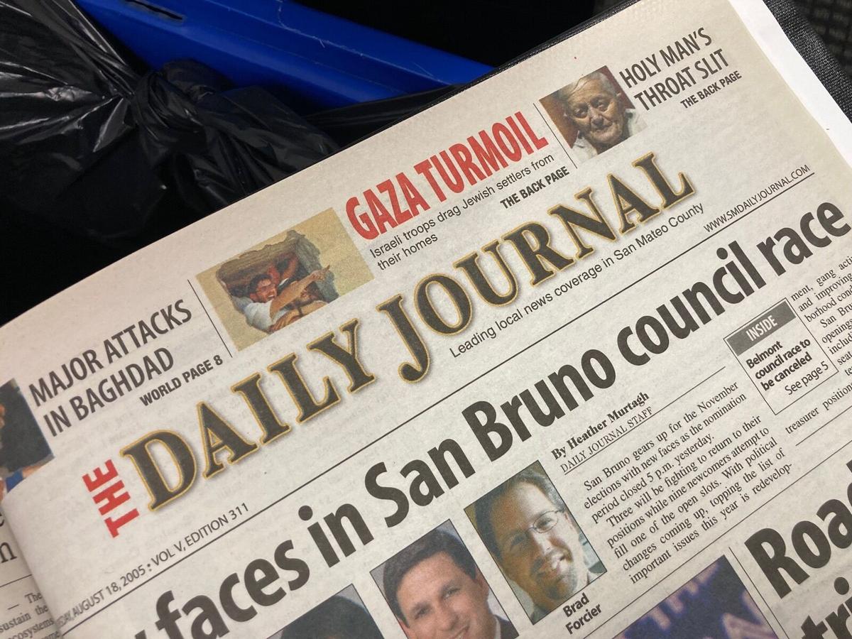25 years of the San Mateo Daily Journal | Local News | smdailyjournal.com