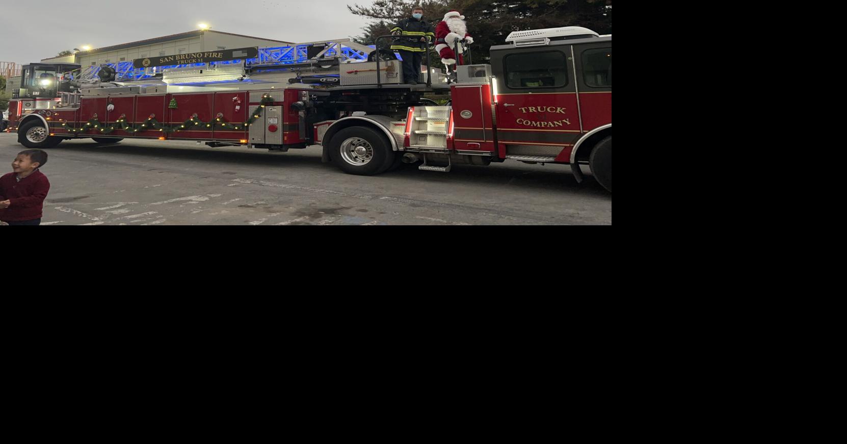 San Bruno Fire Department and Santa | Local News | smdailyjournal.com