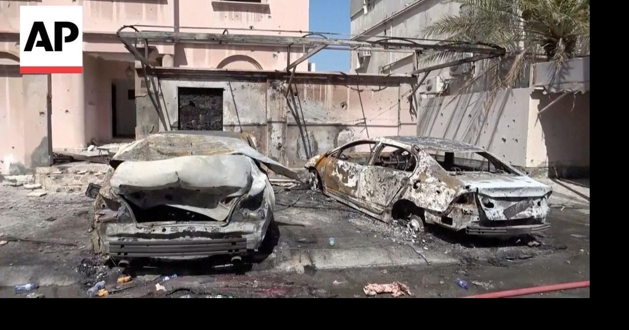 Iran responds to second day of US strikes by firing at Gulf states and ...