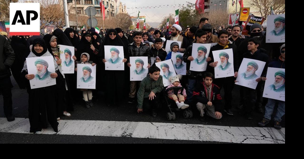 Iran holds mass funeral, including for security force killed in ...