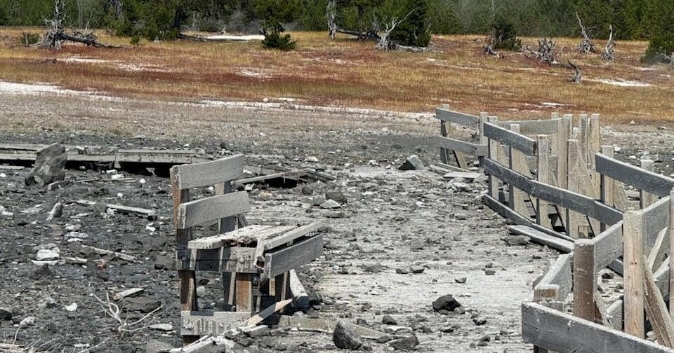 Surprise Yellowstone geyser eruption highlights little known hazard at ...