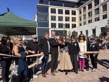 Burlingame celebrates opening of new town square | Local News ...