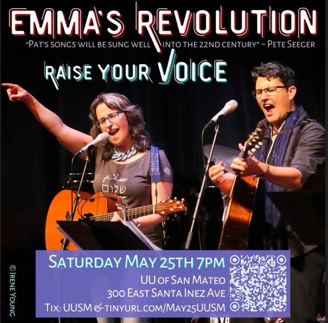 RAISE YOUR VOICE Emma's Revolution Get-Out-The-Vote Concert | Calendar ...
