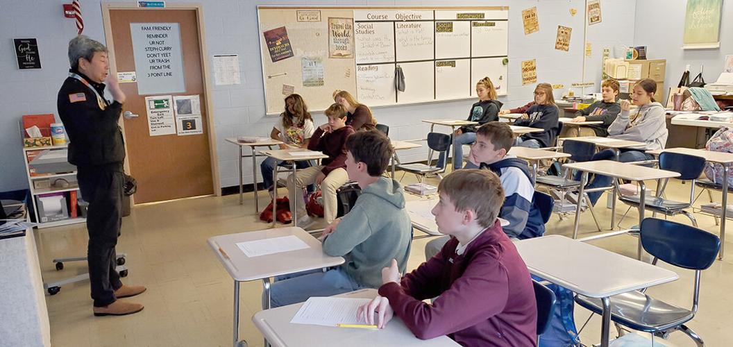 September 11 survivor Gordon Huie meets with SMCMS students | News ...