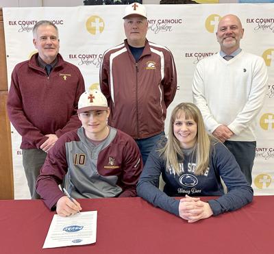 ECC's Joe Tettis signs letter of intent | Sports | smdailypress.com