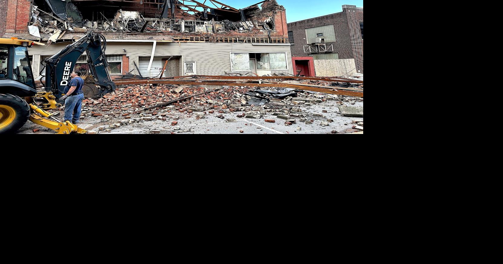 Johnsonburg's Opera House Theater collapses during Thursday's storm ...