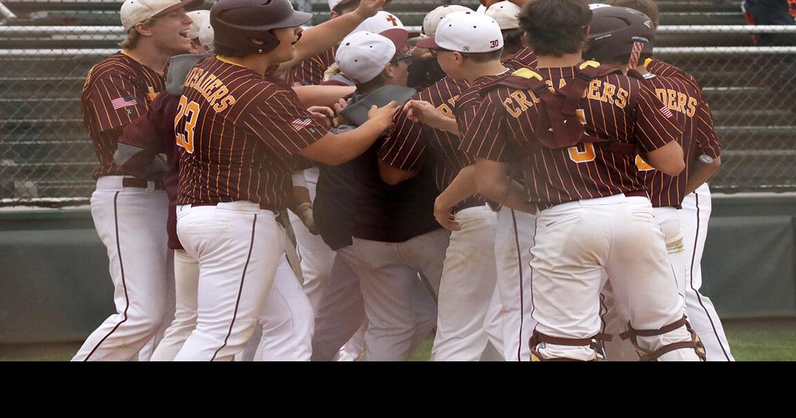 Crusader baseball team pulls away late to win D9-A playoff opener ...